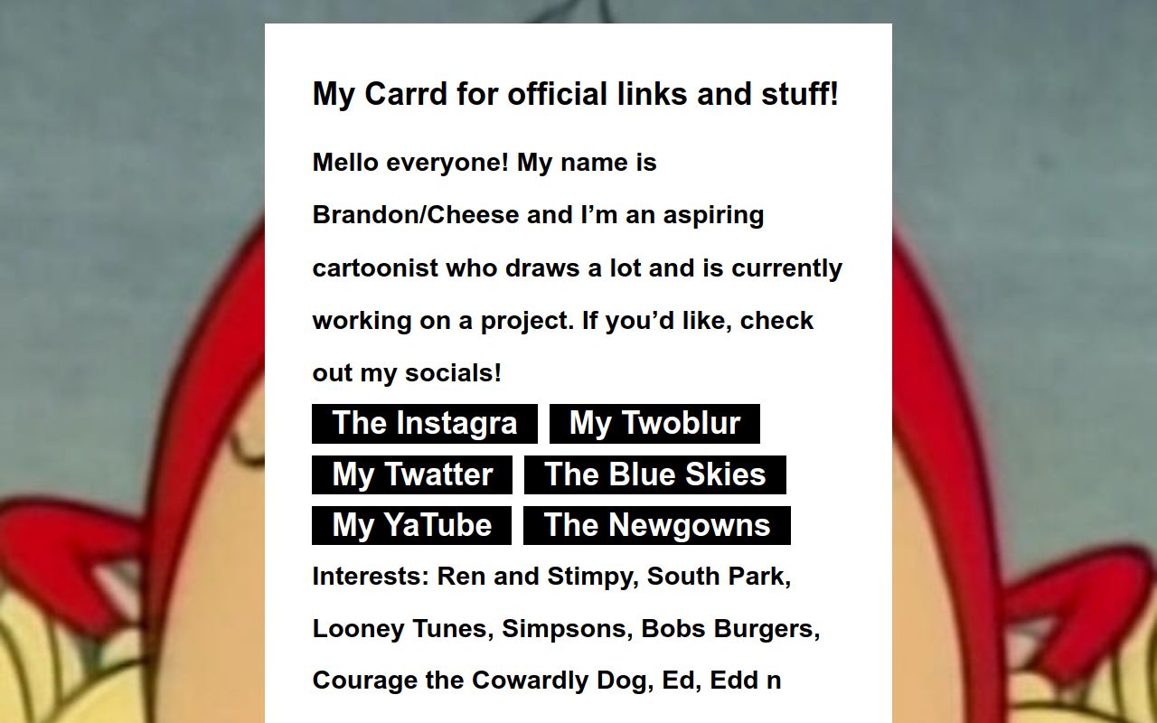 My cool carrd for stuff!